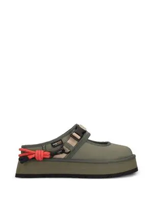 UGG Mary Jane Platform Flats - Verde