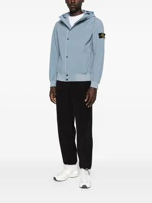 Stone Island Nylon Blouson Jacket - Clear Blue
