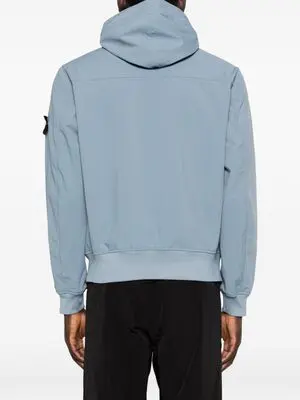 Stone Island Nylon Blouson Jacket - Clear Blue