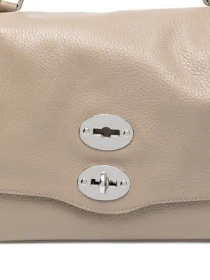 ZANELLATO Postina Daily Giorno Small Leather Handbag - Tortora