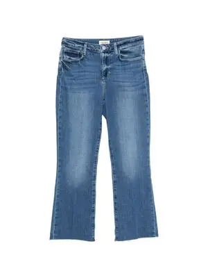 L'Agence Cropped Denim Jeans