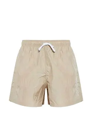 Emporio Armani Logo Swimsuit - Beige