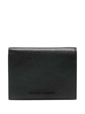 Emporio Armani Leather Wallet - Nero