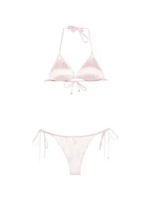 VENUJA Triangle Bikini Set - Cipria