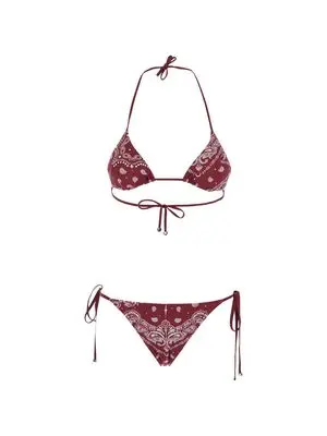VENUJA Triangle Bikini Set - Bordeaux