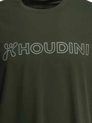 HOUDINI SPORTSWEAR Pace Air Message Crewneck T-shirt - Green