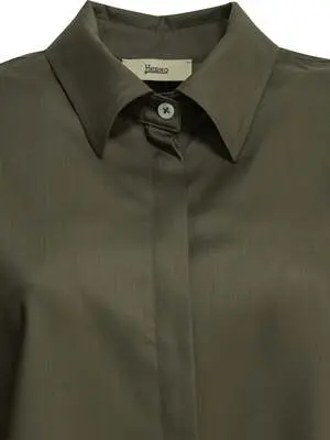 Herno Virgin Wool Short Sleeve Shirt