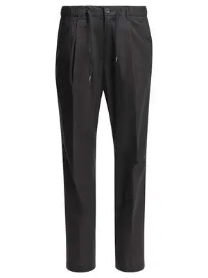 Herno Cotton Stretch Blend Casual Pants With Ruched Finish
