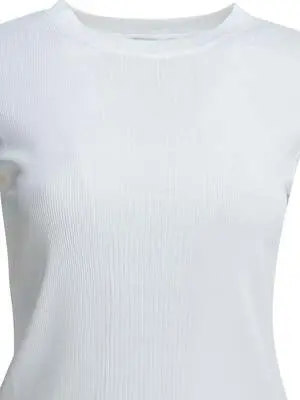 Loulou De Saison Ribbed Cotton T-shirt - White