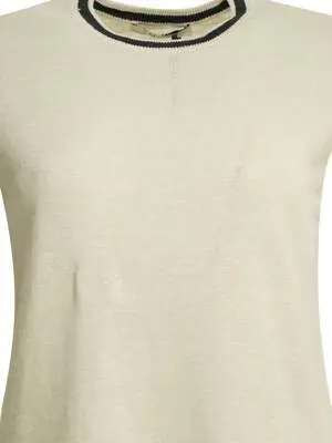 Max Mara Linen Crew Neck Sweater