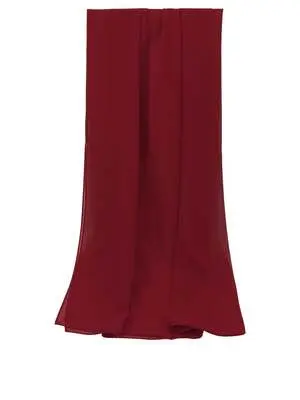 Max Mara Silk Scarf - Red