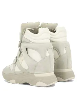 Isabel Marant Étoile Balskee High Top Sneakers - White