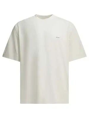 GOLDWIN Crewneck T-shirt With Logo - White