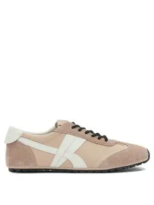 Tory Burch Leather And Suede Sneakers - Pink
