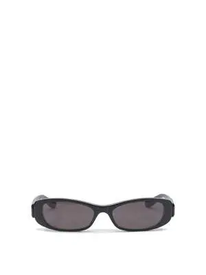 Balenciaga Nova Oval Sunglasses - Black