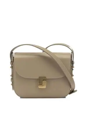Soeur Bellissima Small Crossbody Bag In Lwg Leather - Beige