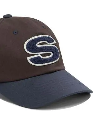 StÜssy Appliqué Baseball Cap - Brown