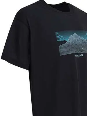 MONTBELL Graphic T-shirt - Black