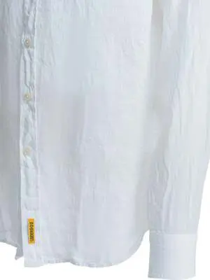 B.D.BAGGIES Brad' Linen Casual Shirt - White