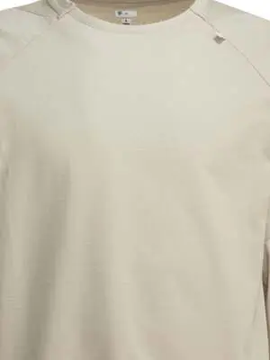 GOLDWIN Paneled Mesh L/s Crew Neck T-shirt