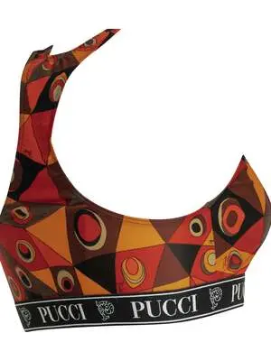 Emilio Pucci Occhi' Top Bra - Orange