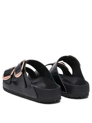 BIRKENSTOCK Arizona Big Buckle Low Sandals - Black