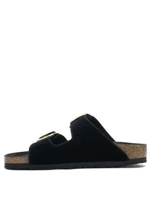 BIRKENSTOCK Arizona Big Buckle Low Sandals - Black