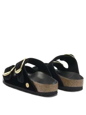 BIRKENSTOCK Arizona Big Buckle Low Sandals - Black