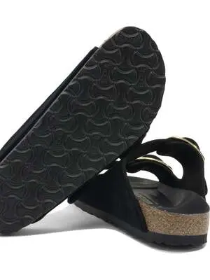 BIRKENSTOCK Arizona Big Buckle Low Sandals - Black