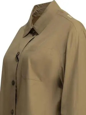 Max Mara Cotton Poplin Casual Shirt