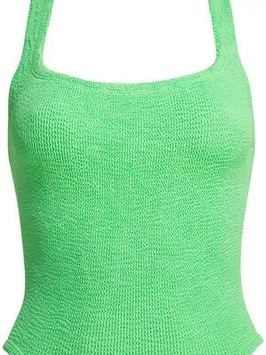 Hunza G One Piece Swimsuit - Green
