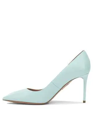 AQUAZZURA Purist Pump 85 Stiletto Pumps - Light Blue