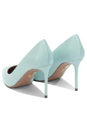 AQUAZZURA Purist Pump 85 Stiletto Pumps - Light Blue