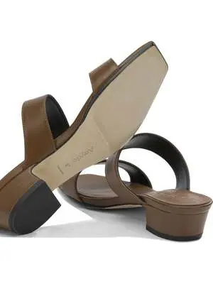 AeydĒ Kemi 30mm Heeled Sandals - Brown