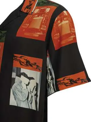 Carhartt Work In Progress Sean Hamilton" Graphic Print Short Sleeve Shirt