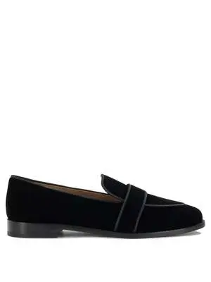 AQUAZZURA Martin' Suede Loafers - Black
