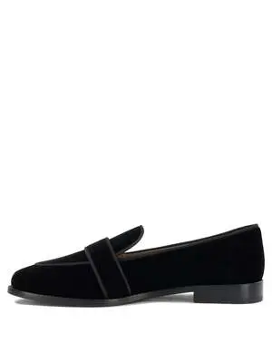 AQUAZZURA Martin' Suede Loafers - Black