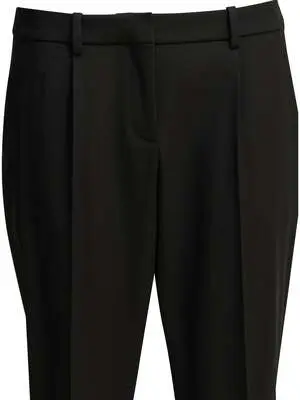 Balenciaga Wool Tailored Slim Fit Pants - Black