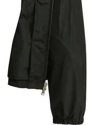 Herno Techno Taffeta Raincoat With Drawstring And Zip Closure