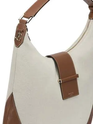 JIMMY CHOO Bar Hobo Large Shoulder Bag
