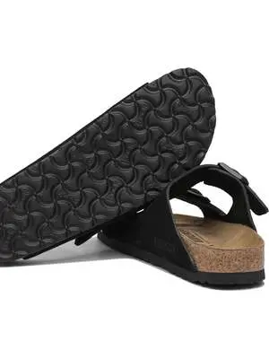 BIRKENSTOCK Arizona Suede Sandals - Black