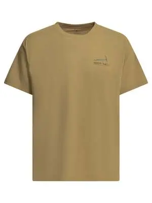 MONTBELL Graphic Print T-shirt - Beige