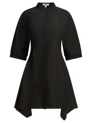 Alaïa Cotton Poplin Chemisier Dress