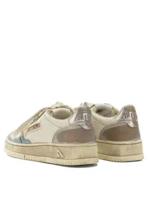AUTRY Medalist Low Super Vintage" Low Top Sneakers - Light Blue