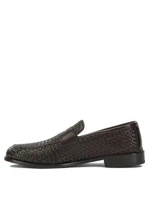 MARECHIARO 1962 Woven Leather Loafers