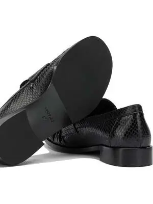 STRATEGIA Leather Loafers