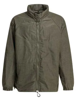 Comme Des Garçons Lightweight Plaid Zip-up Jacket