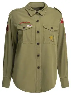 Isabel Marant Étoile Umberta' Cotton Twill Overshirt Jacket