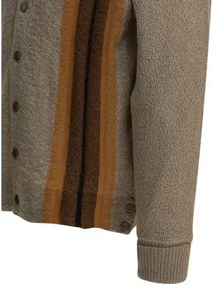 Needles Striped Mohair Blend Cardigan
