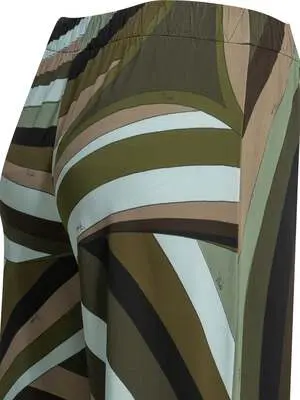 Emilio Pucci Iride' Straight Leg Pants - Green